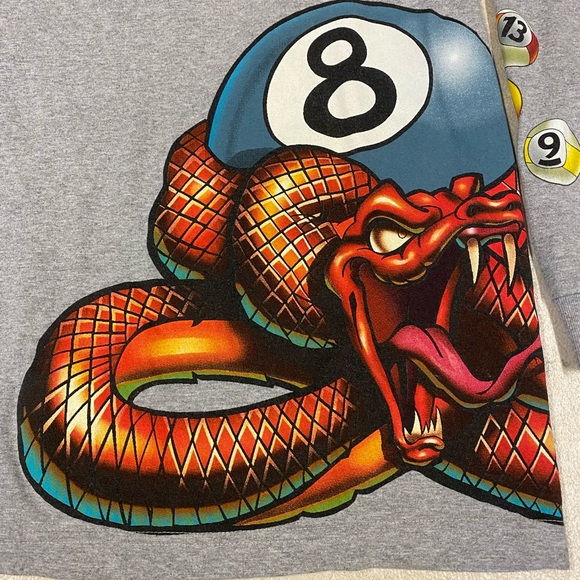 JNCO | Shirts | Vintage 9 Jnco Jeans Snake 8ball Wraparound Cobra ...
